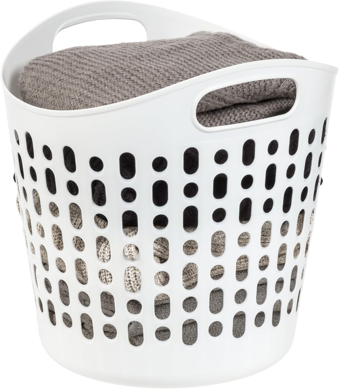 Amazon.com: IRIS USA Laundry Basket 30L Durable and Flexible, Portable ...