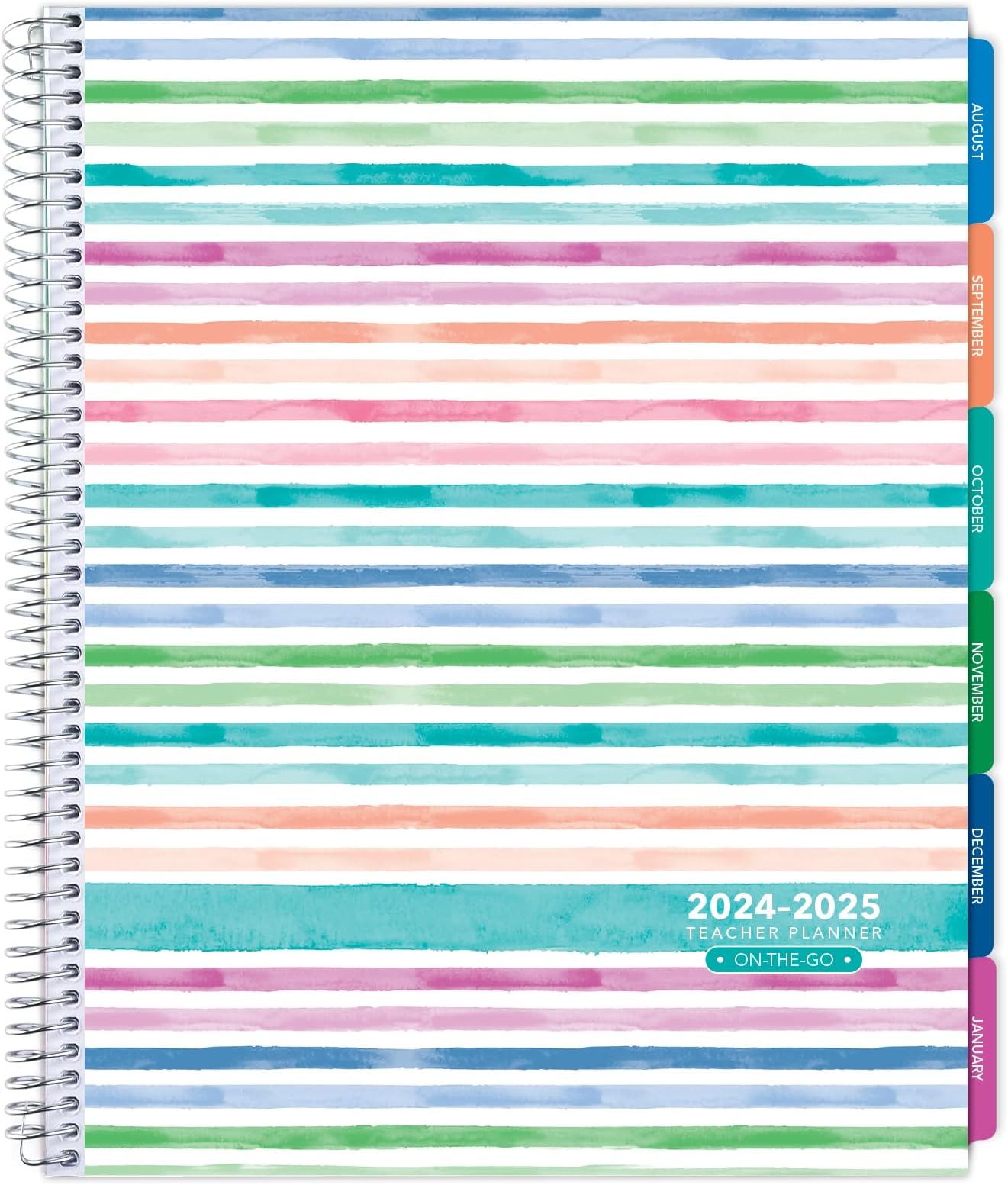 Amazon.com : Aug 2024-Jul 2025 Lite Teacher Lesson Planner Notebook 8 ...