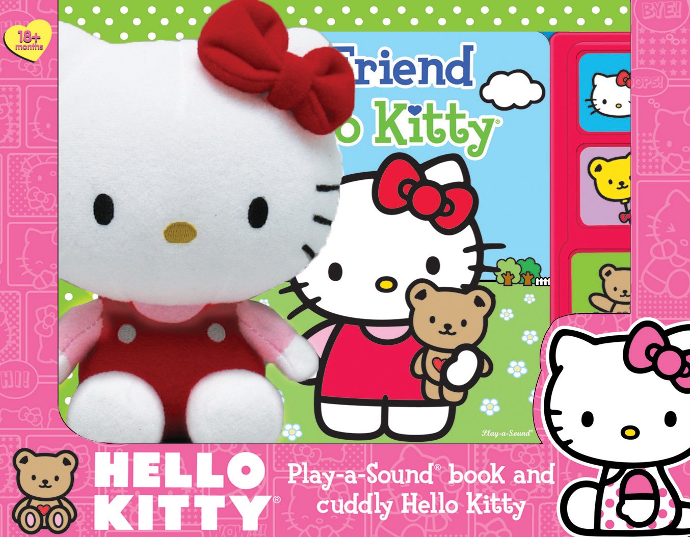 My Friend Hello Kitty Book, Box and Plush : Publications International ...