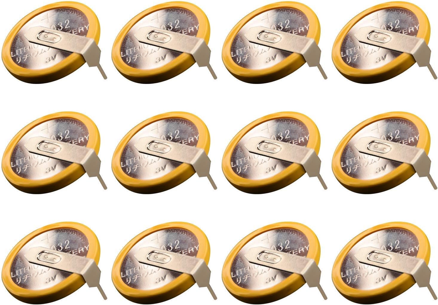 Amazon.com: 12Pack CR2032 Battery, CR2032 3V Button Cell Lithium Game ...