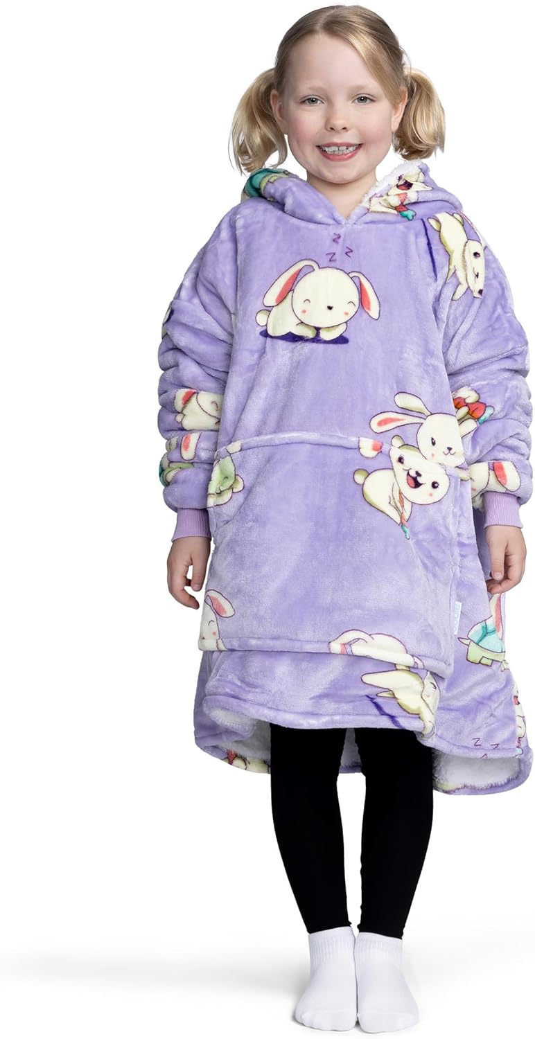 Amazon.com: The Oodie Blanket Hoodie | Blanket Hoodies for Kids| All ...