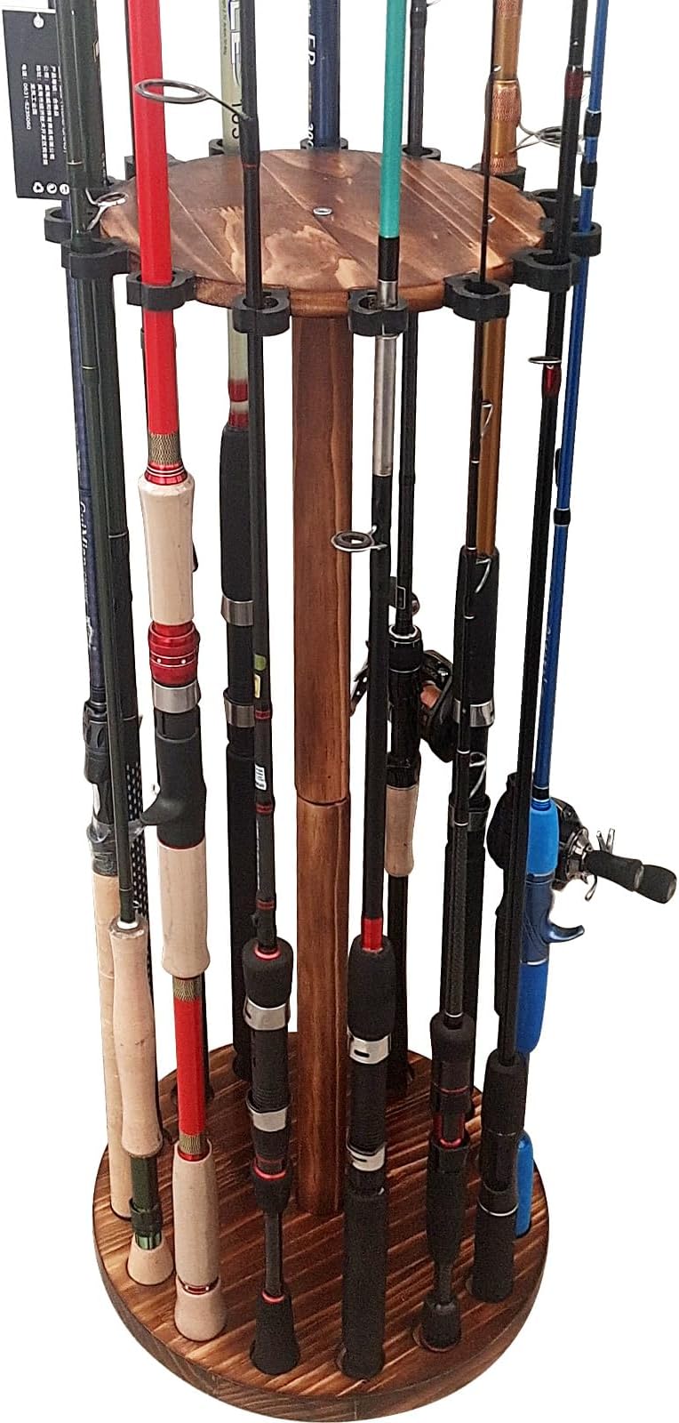 Amazon.com: KULPORT Fishing Rod Holders for Garage 360 Degree Rotating ...