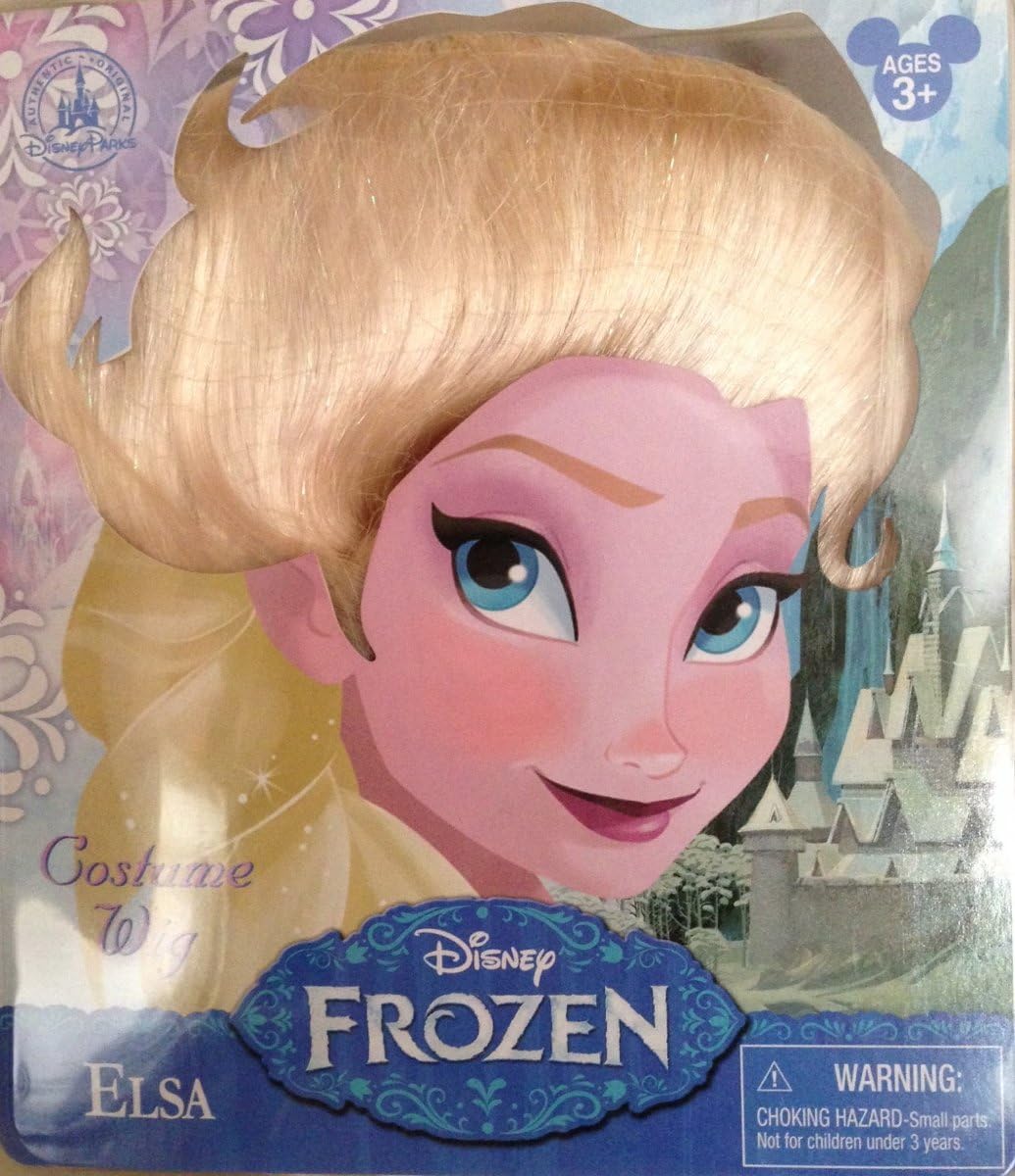 Amazon.com: Disney Parks Princess Elsa from Frozen Costume Wig for ...