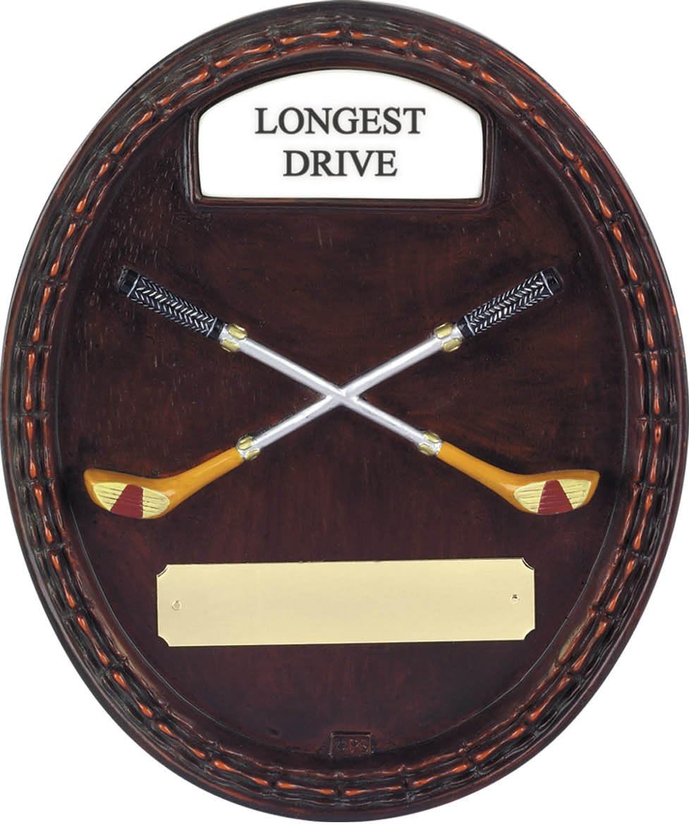 Amazon.com : RS59 Longest Drive Plaque Golf Award : Sports & Outdoors