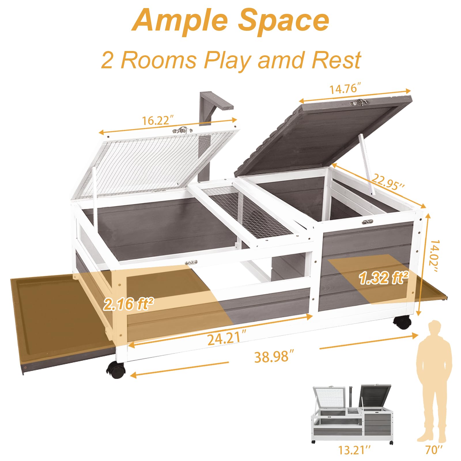 Snapklik.com : Ketive Tortoise Habitat, Large Wooden Tortoise Enclosure ...