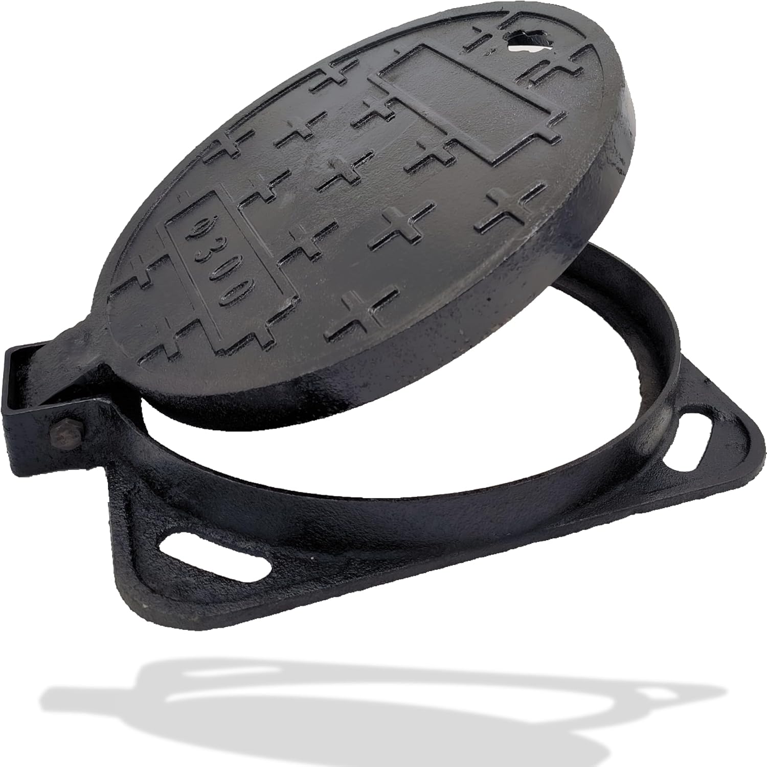 Cast Iron Manhole Cover and Frame 12”, B Class Philippines | Ubuy