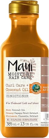 Maui Moisture Coconut Oil Conditioner for Curly Hair, 385ml : Amazon.co ...