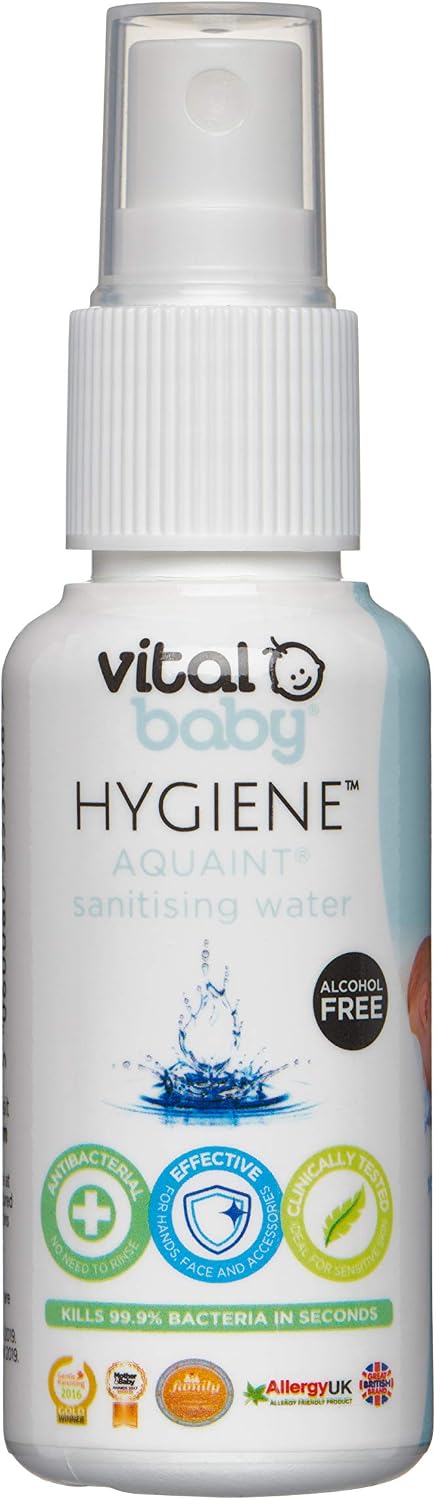 Vital Baby Aquaint Cleansing Water 50ml | Hypoallergenic ...