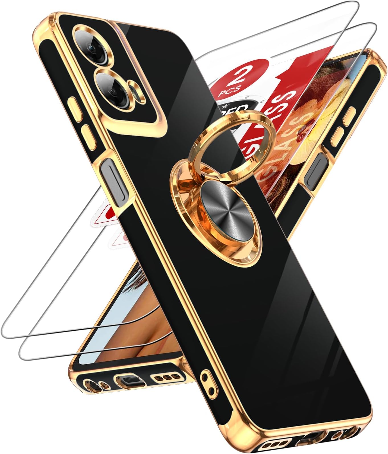 Amazon.com: for Moto G 5G 2024 Case,+Screen Protector,with Magnetic ...