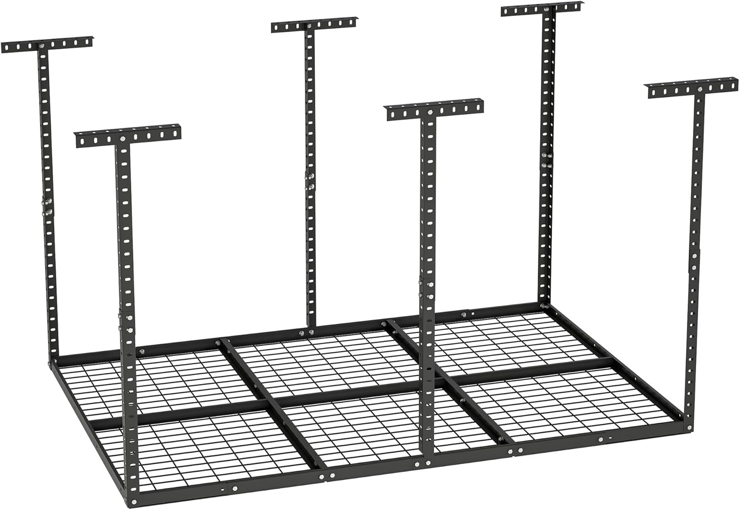 Amazon.com: 4x6 Ft Overhead Garage Storage Rack, 560lbs Adjustable ...