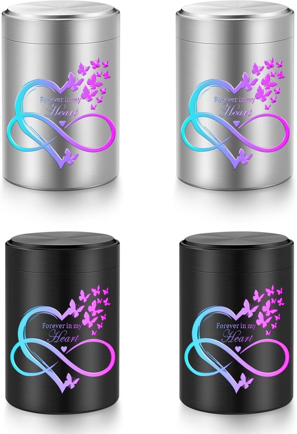 Amazon.com: SOITIS Mini Urns for Human Ashes Cremation Keepsake Urn Aluminium Alloy Urns, Small ...