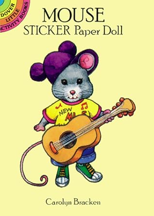 Mouse Sticker Paper Doll : Amazon.com.mx: Libros