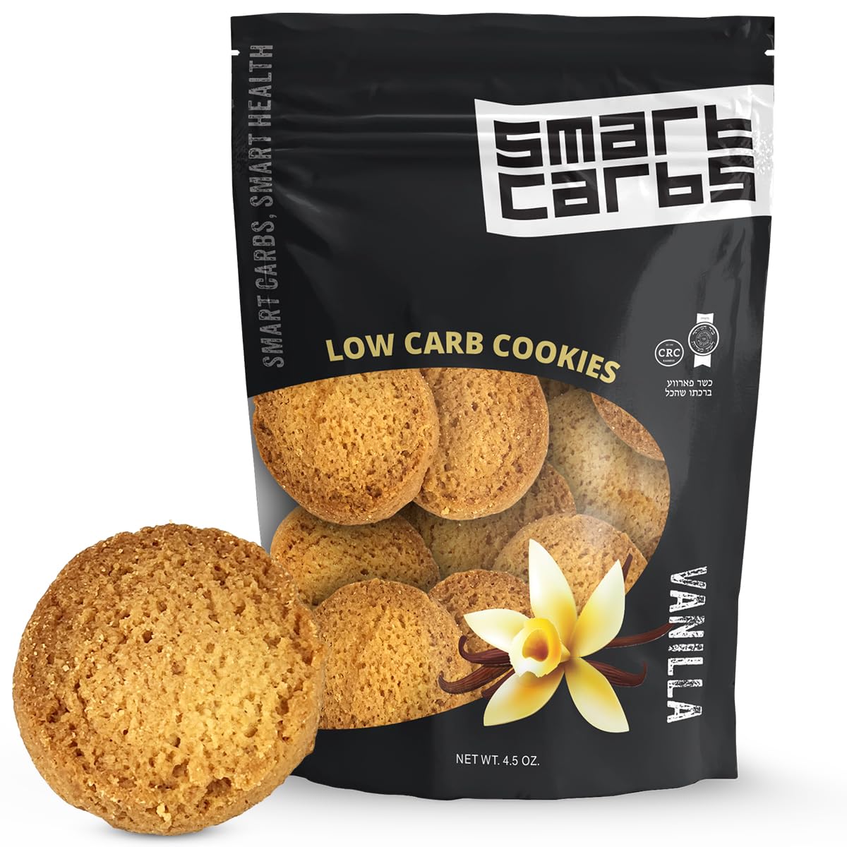 Amazon.com: Smart Carbs Shortbread Cookies Vanilla - Sugar Free Keto ...