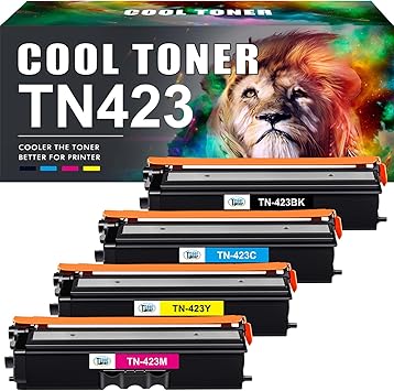 Cool Toner TN423 Compatible Toner Cartridge for Brother TN-423 TN-421 ...