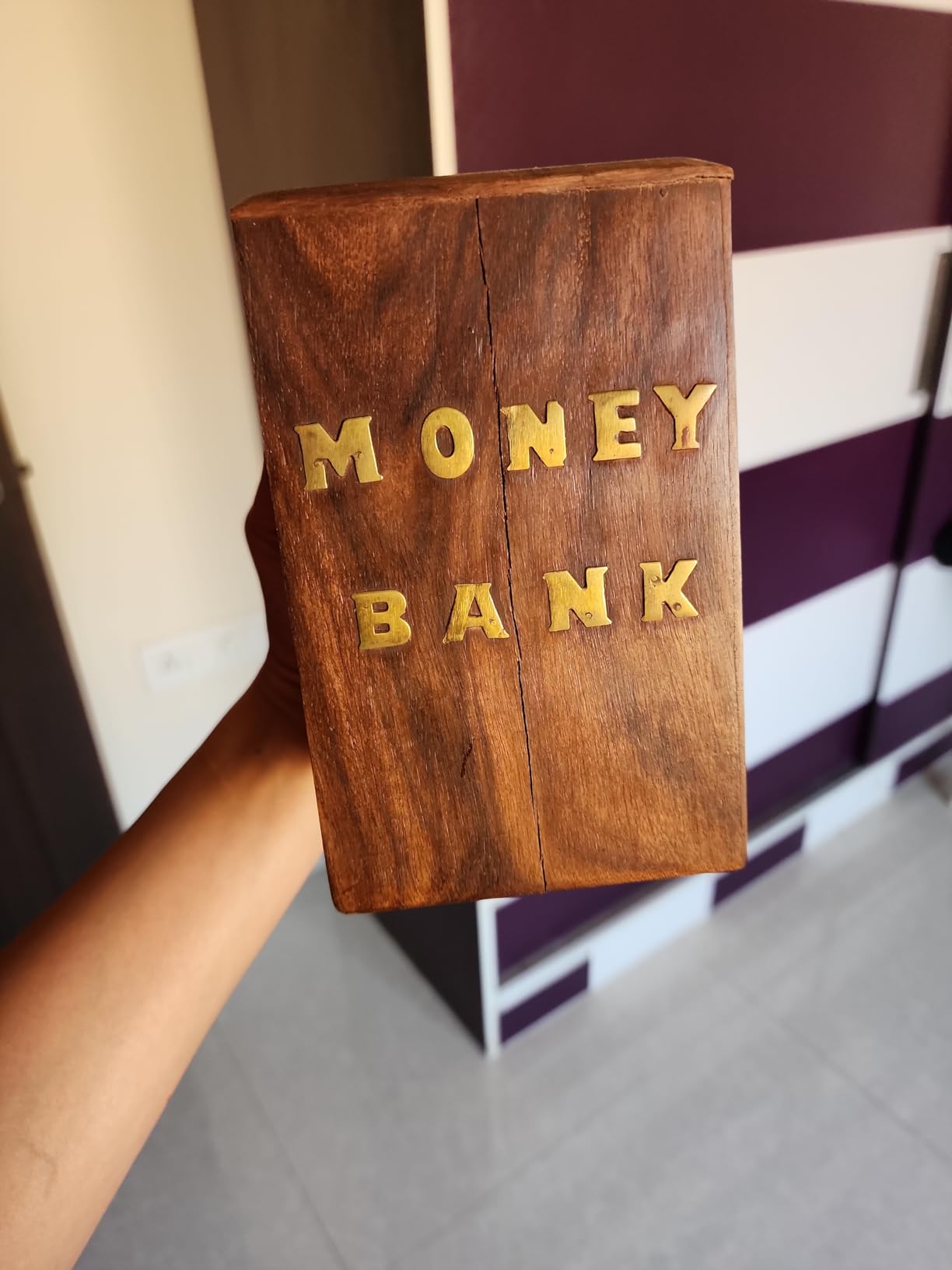 EmpireArts® Handcrafted Square Money Bank | Piggy Bank | Gullak for ...