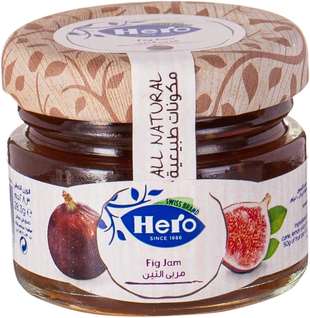 Hero Fig Jam, 28.3 gm : Amazon.ae: Grocery