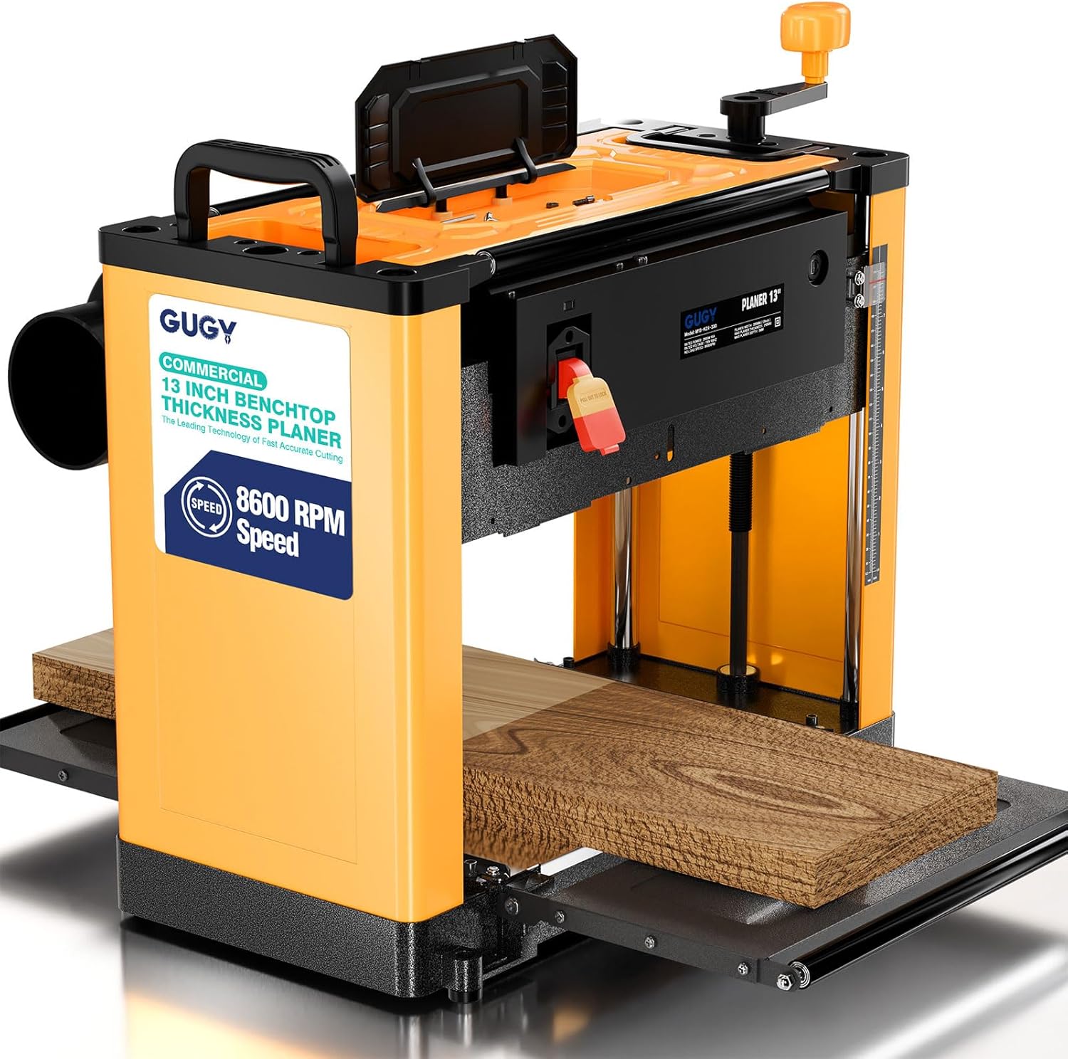 Amazon.com: GUGY Thickness Planer - Electric Benchtop Planer Machine, 2 ...