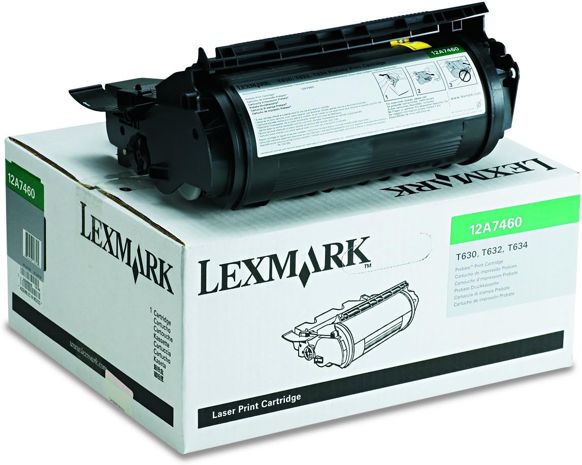 Lexmark Black Toner Cartridge -Black -Laser -5000 Page -1 Each : Amazon ...