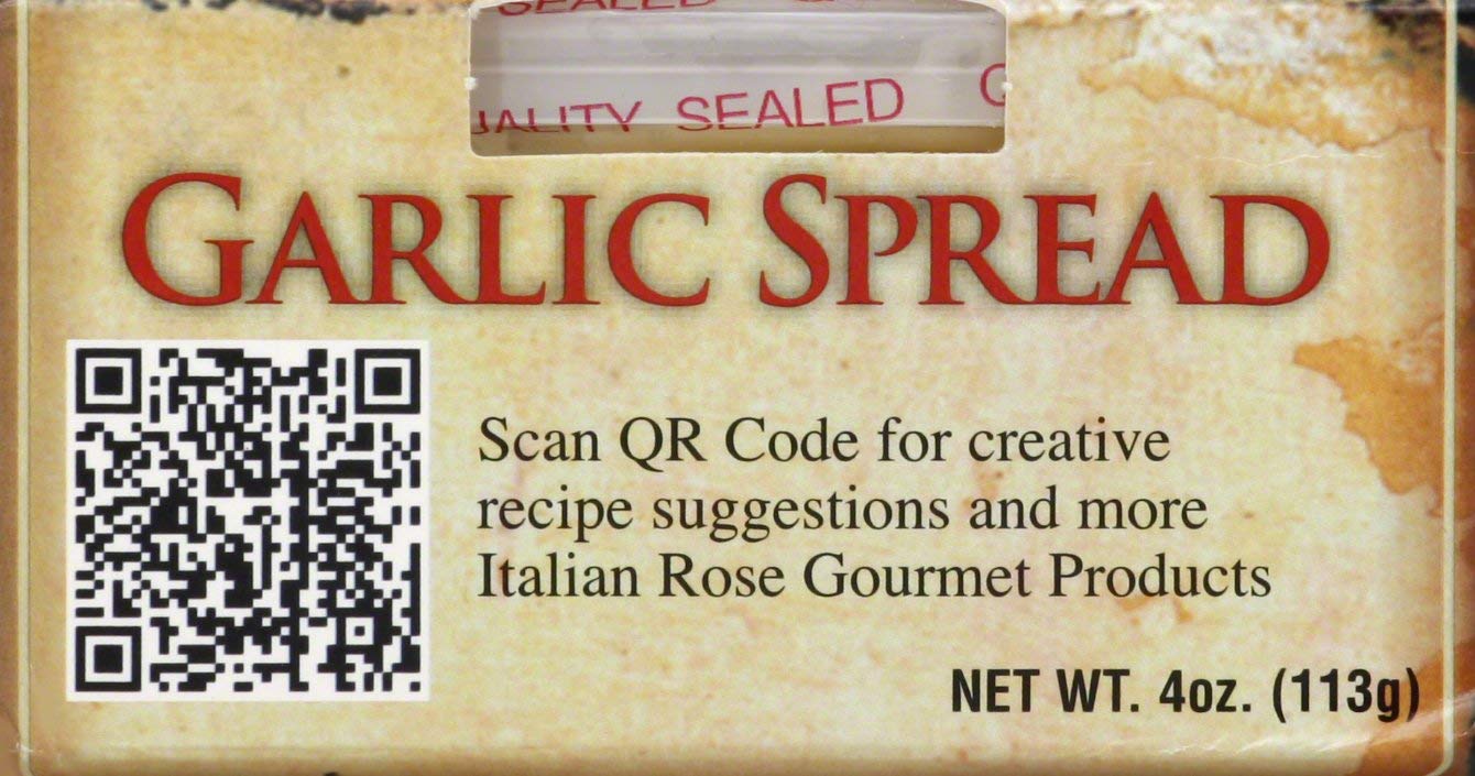 Amazon.com: Italian Rose Garlic Butter Spread (Pack of 2) 4 oz Tubs ...