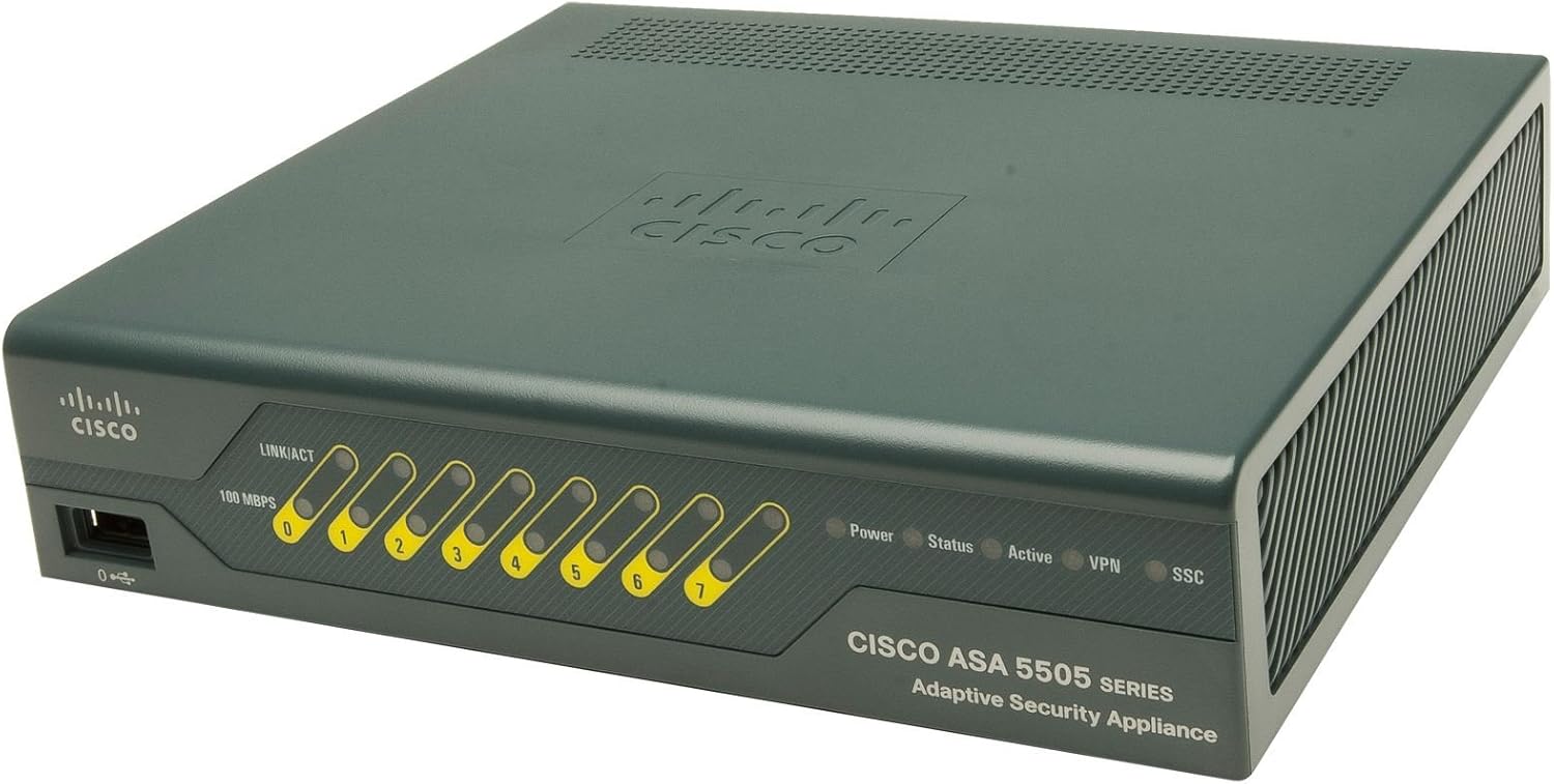 Amazon.com: Cisco ASA5505-SEC-BUN-K9 ASA 5505 Sec Plus Appliance with ...