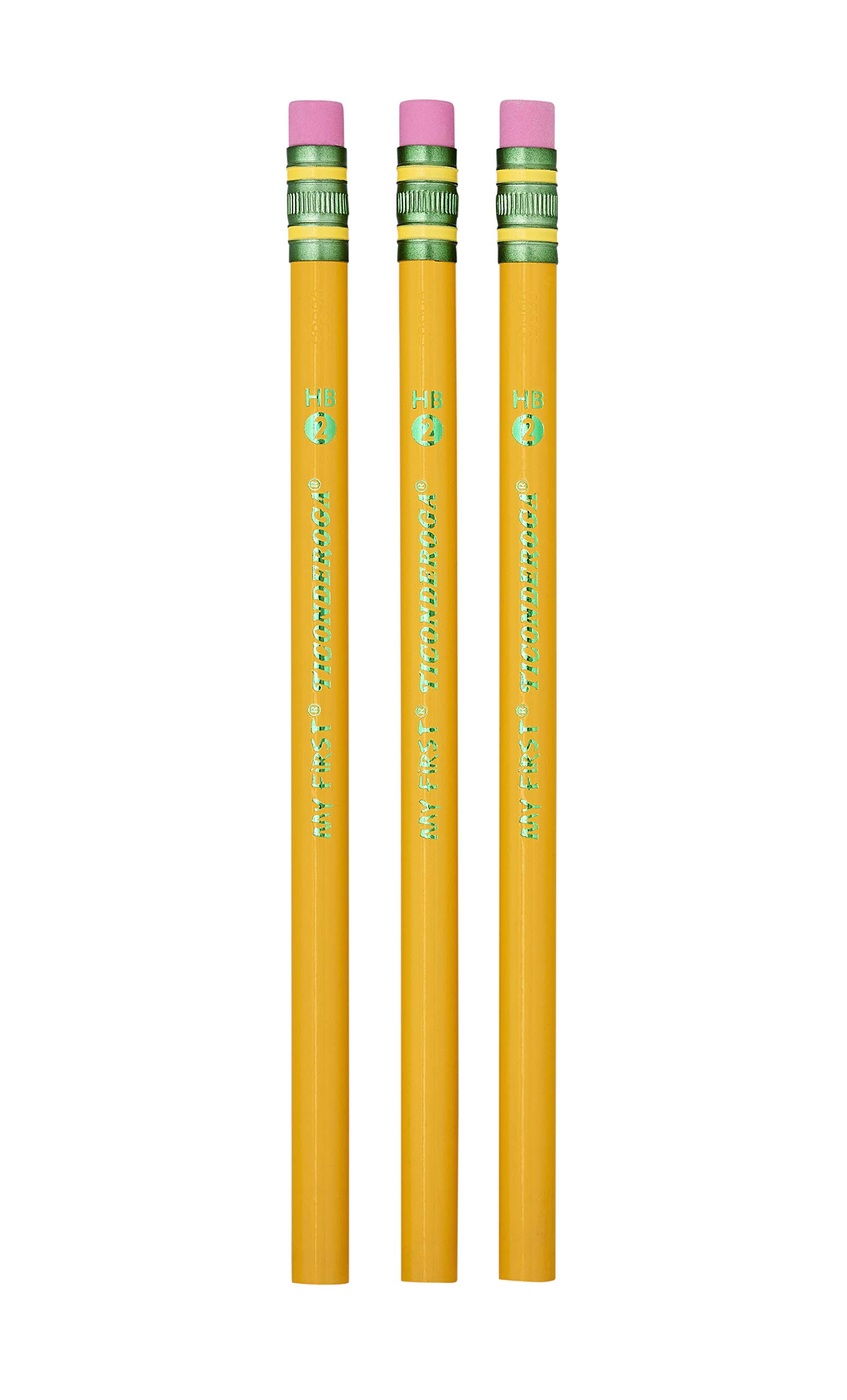 Snapklik.com : Ticonderoga My First Wood-Cased Pencils, #2 HB Soft