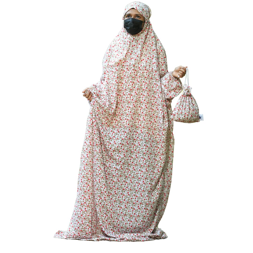 Buy SAWB Islamic Prayer Dress for Women - Free Size, Muslim Dress with ...