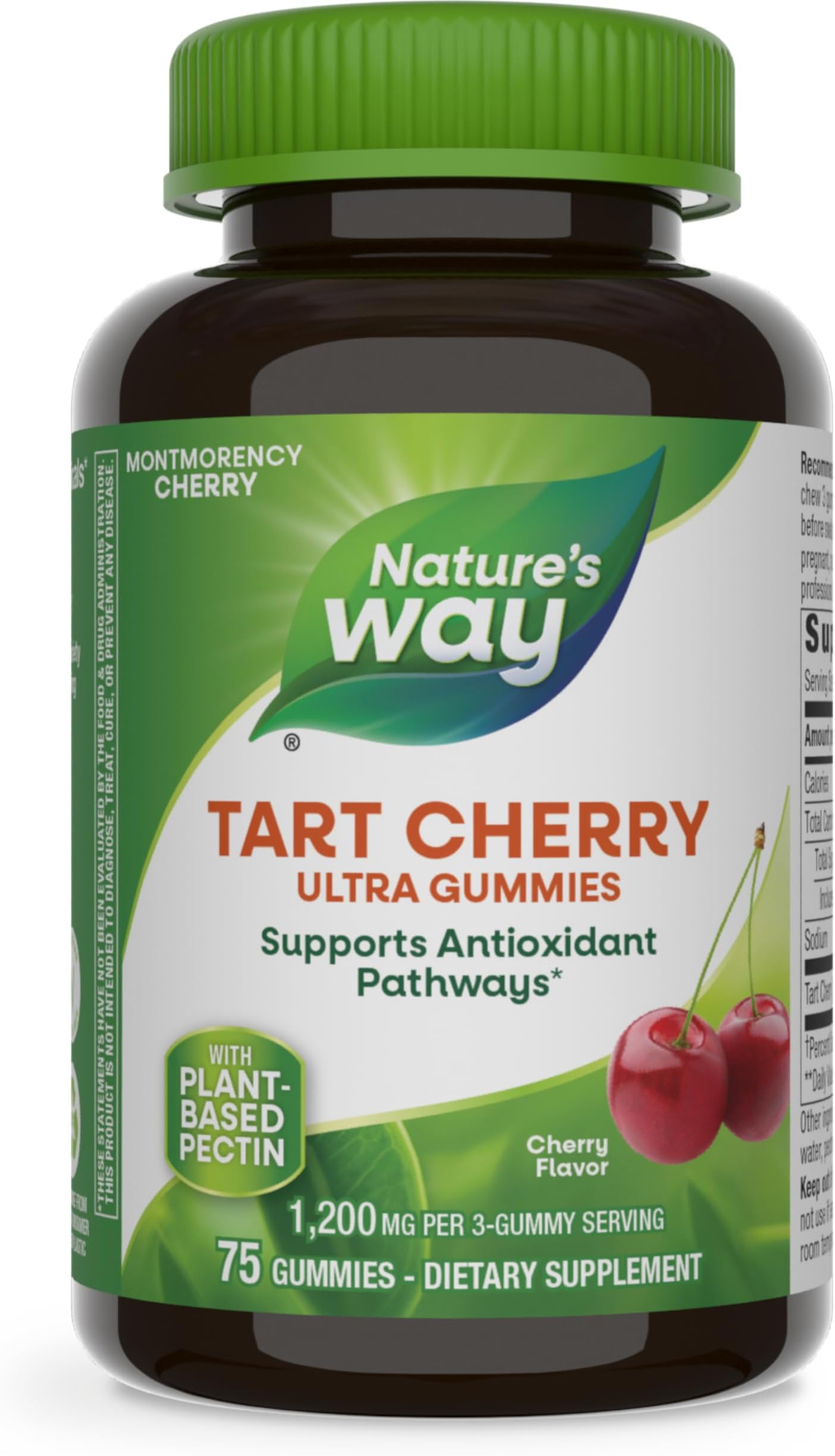 Amazon.com: Nature's Way Tart Cherry Ultra Capsules, Montmorency Cherry ...