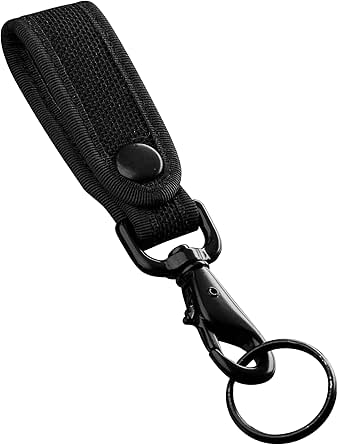 Amazon.com: Perfect Fit Nylon Key Ring Duty Belt Key Holder Belt Loop ...