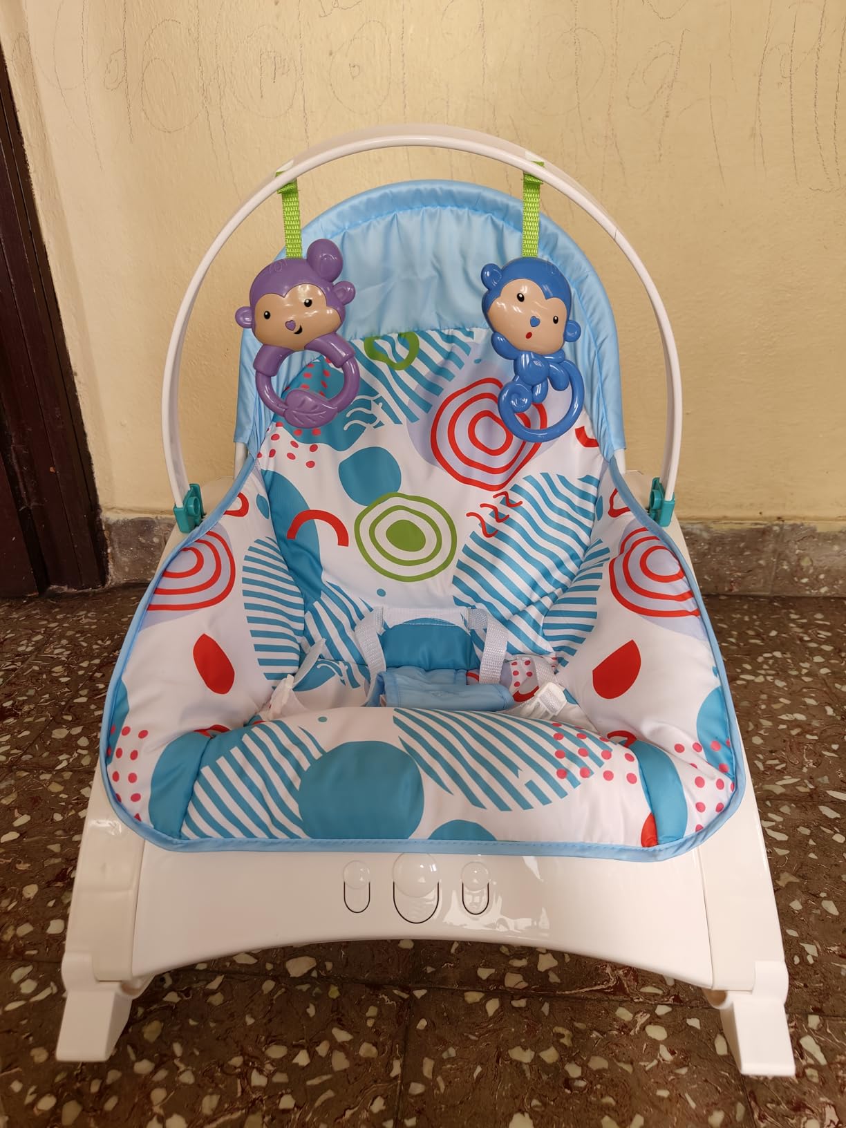 Play Nation Premium Newborn to Toddler Portable Baby Rocker with Music ...