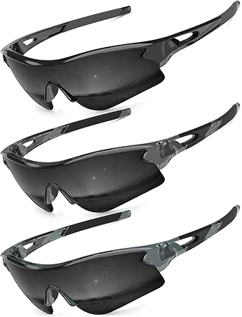 Amazon.com: NSSIW Polarized Mens-Sunglasses Sports Sunglasses-Men ...
