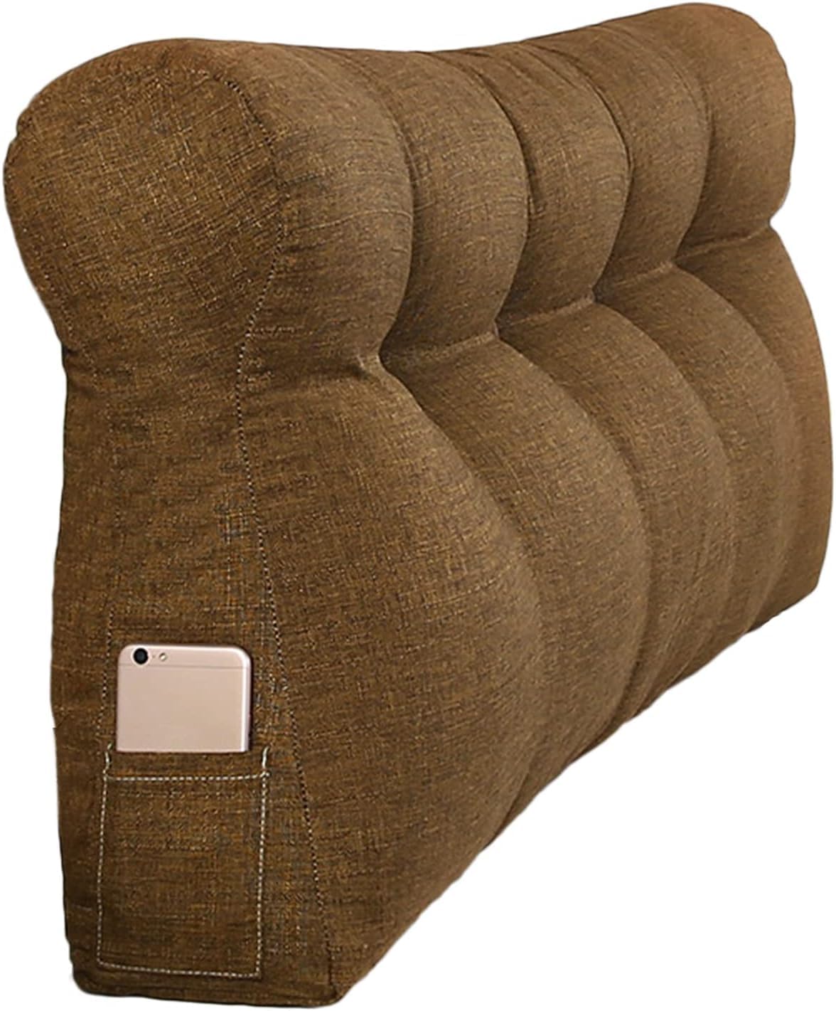 Amazon.com: Large Triangular Headboard Cushion Wedge Reading Bed Rest ...