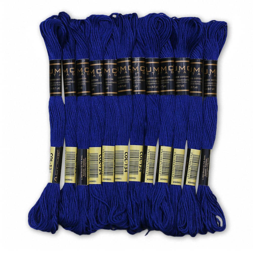 Amazon.com: UMC STAG Pack of 12 Premium Embroidery Thread | 100% ...