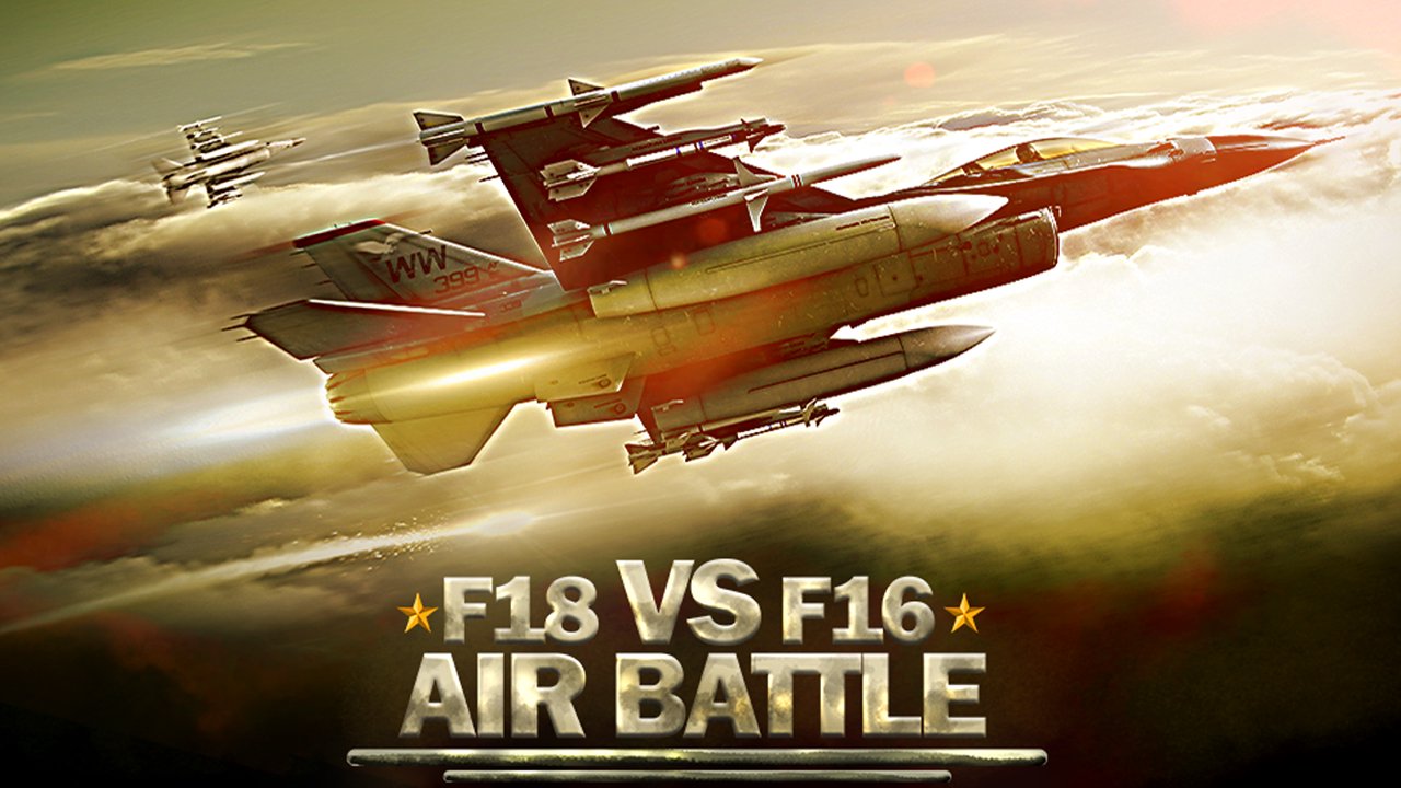 F18 vs F16 Air Battle Dogfight Attack Combat Flight Survival Hero: F16 ...