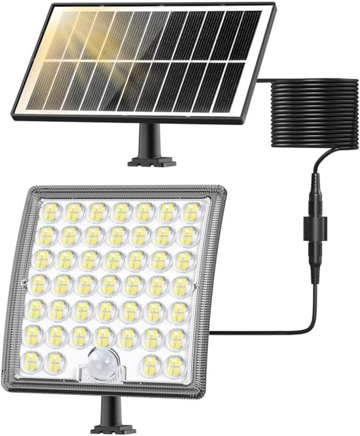 SANSI Outdoor Solar Flood Light, 500LM Motion Sensor Flood Light with 2 ...