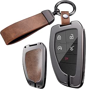 Amazon.com: ontto Key Fob Cover Fit for GMC Acadia 2025 Car Key Case ...