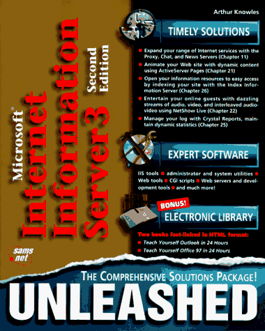 Buy Microsoft Internet Information Server 3.0 Unleashed Book Online at ...