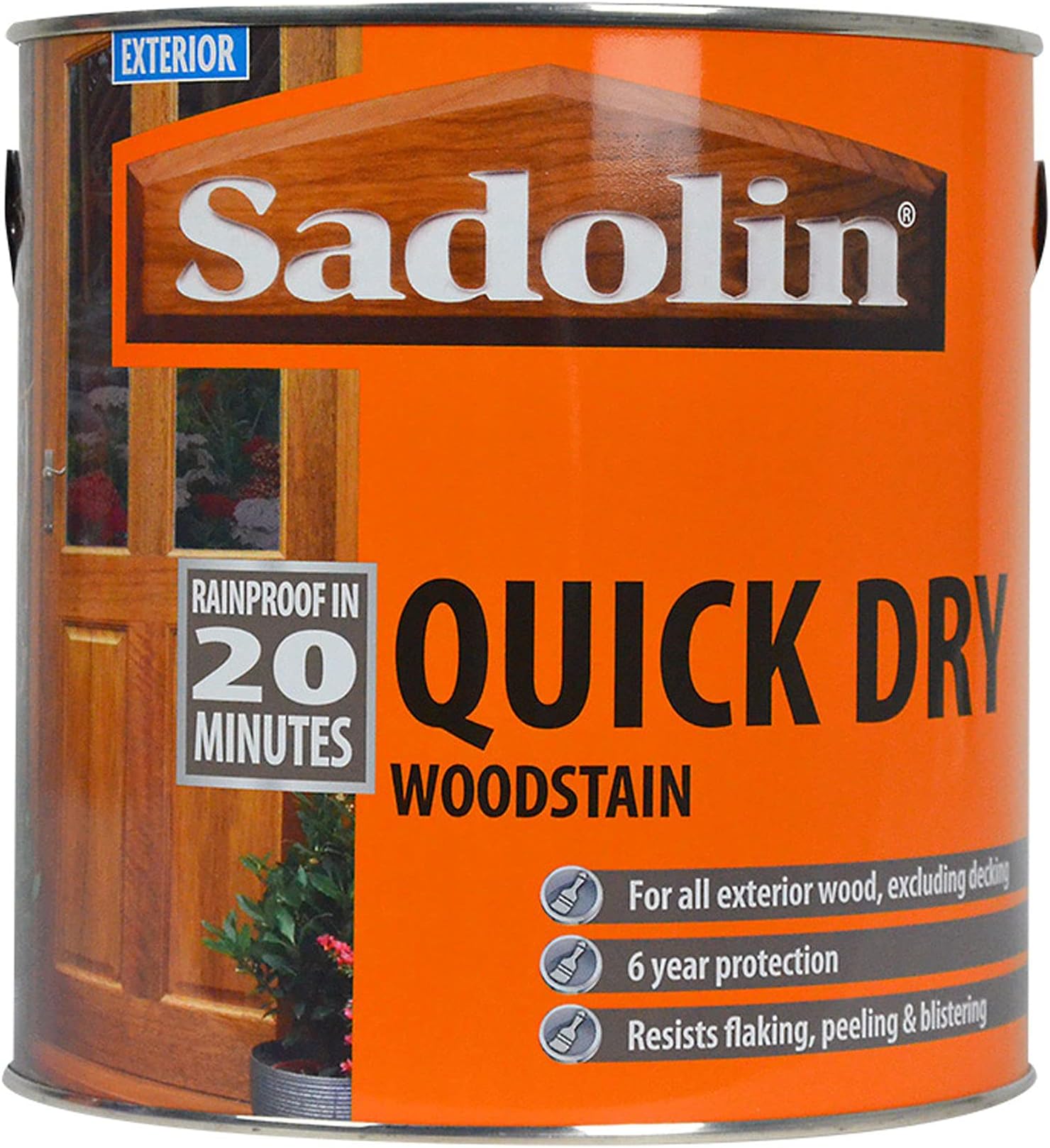 Sadolin EXTRA WOODSTAIN (YELLOW TIN) 1lt - Burma Teak : Amazon.co.uk ...