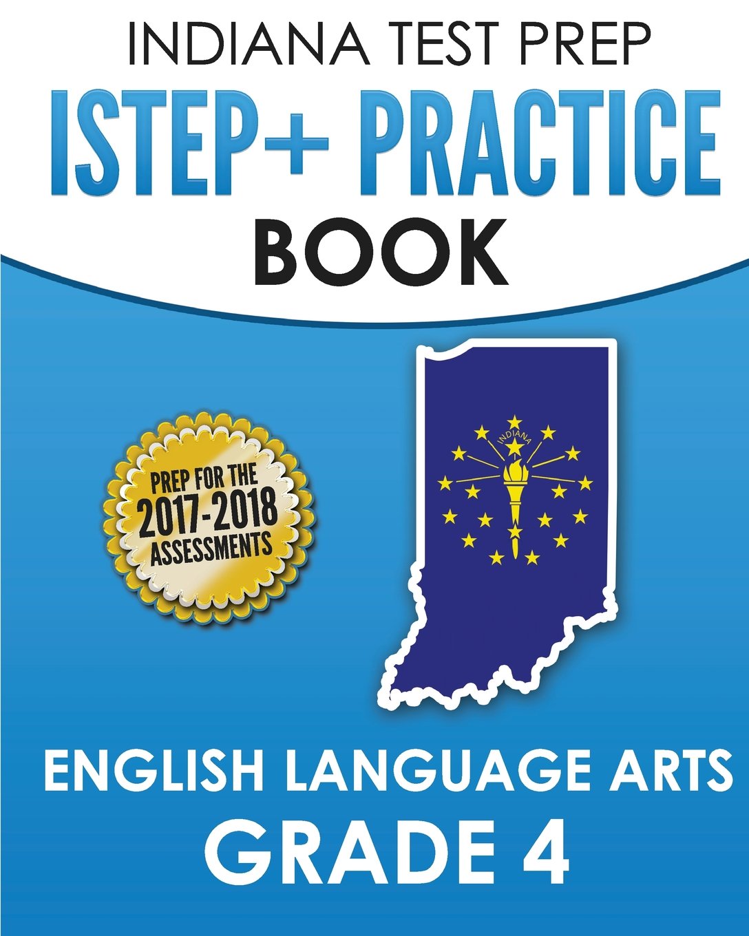 INDIANA TEST PREP ISTEP+ Practice Book English Language Arts Grade 4 ...