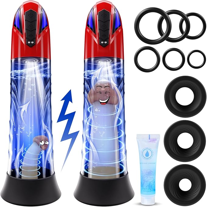 Amazon.com: Penis Pump Male Sex Toys - Electric Dick Pump Penis ...