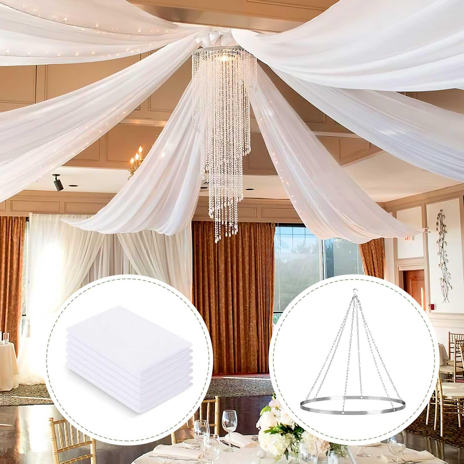 Ceiling Canopy For Wedding Stunning Wedding Venue With White Canopy