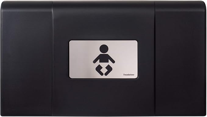 Foundations Ultra 200-EH Horizontal Wall-Mounted Baby Changing Station ...