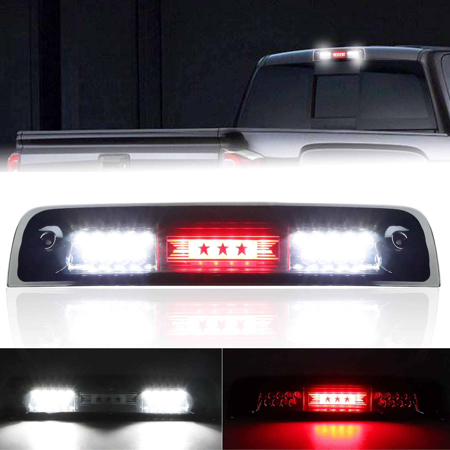 Snapklik.com : Youxmoto Third Brake Light 3rd Brake Light High Mount ...