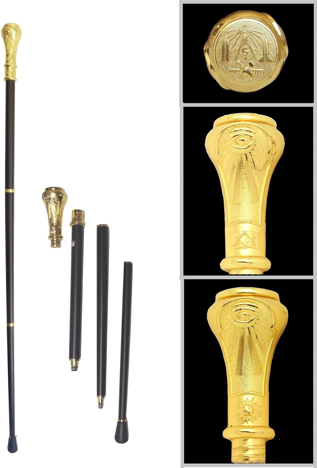 Elegant Freemason Walking Stick Cane with Engraved Philippines | Ubuy