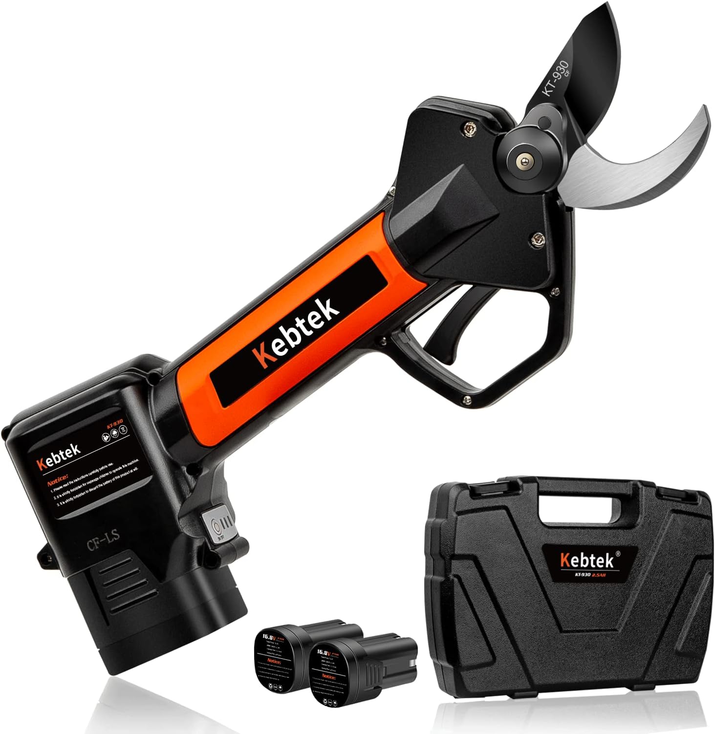 OUTIGO Sécateur Électrique Sans fil, 40mm Secateur Electrique 6000 mAh ...