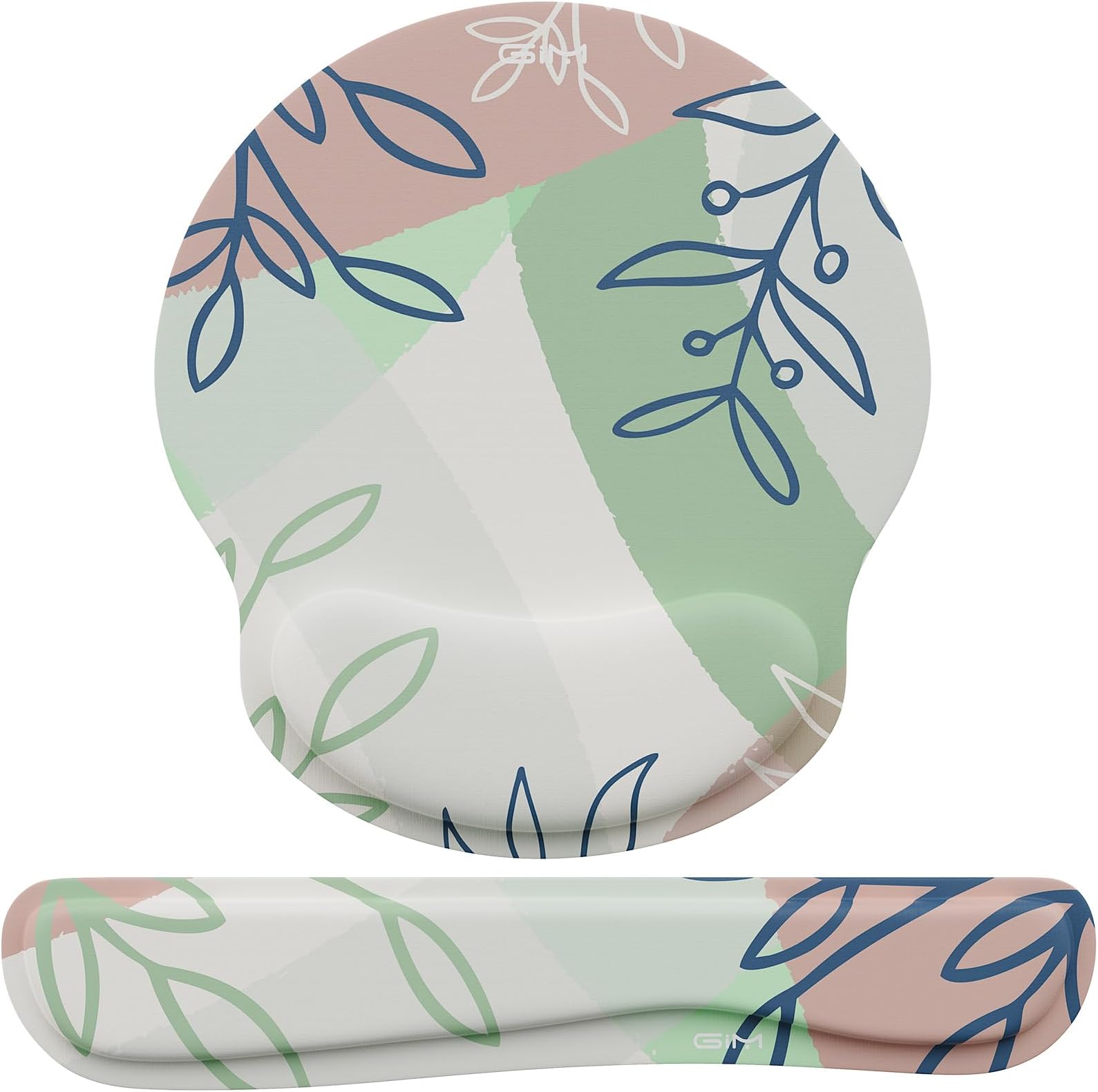 3-in-1 Mouse Mat Set - 3Pcs Keyboard Wrist Rest Mouse Mat Set with ...