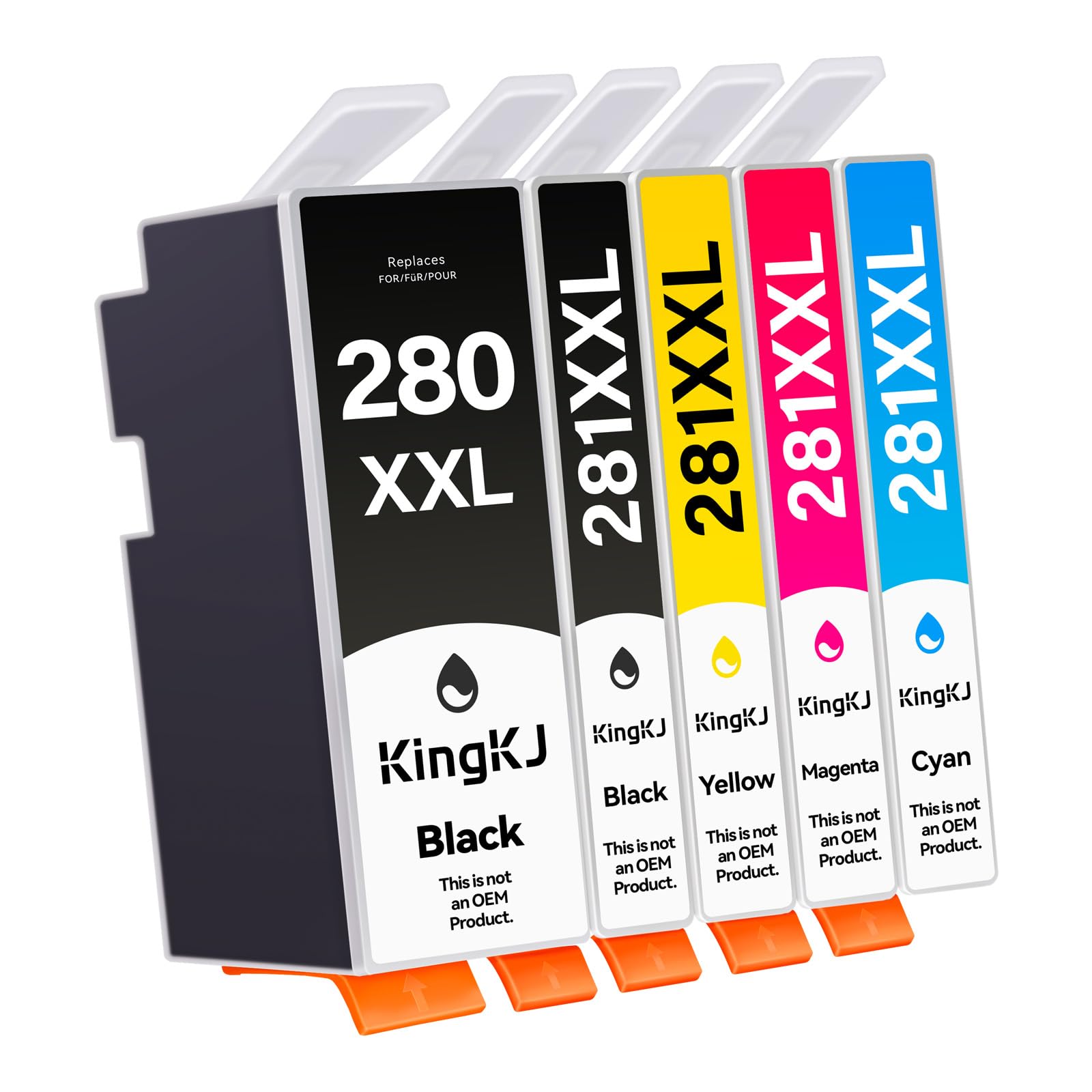 Amazon.com: TR8622a Ink Cartridges 280XXL 281XXL PGI-280 CLI-281 ...
