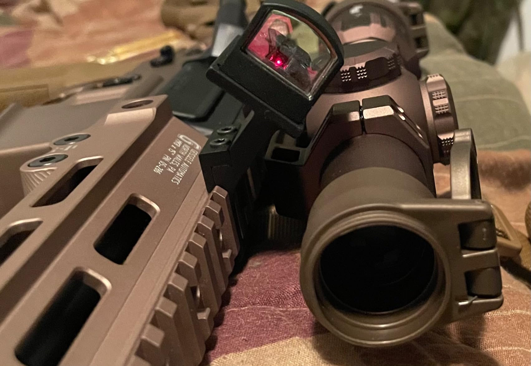 Amazon.com : SIG SAUER Universal 45-Degree Lightweight Matte Black 6061 ...