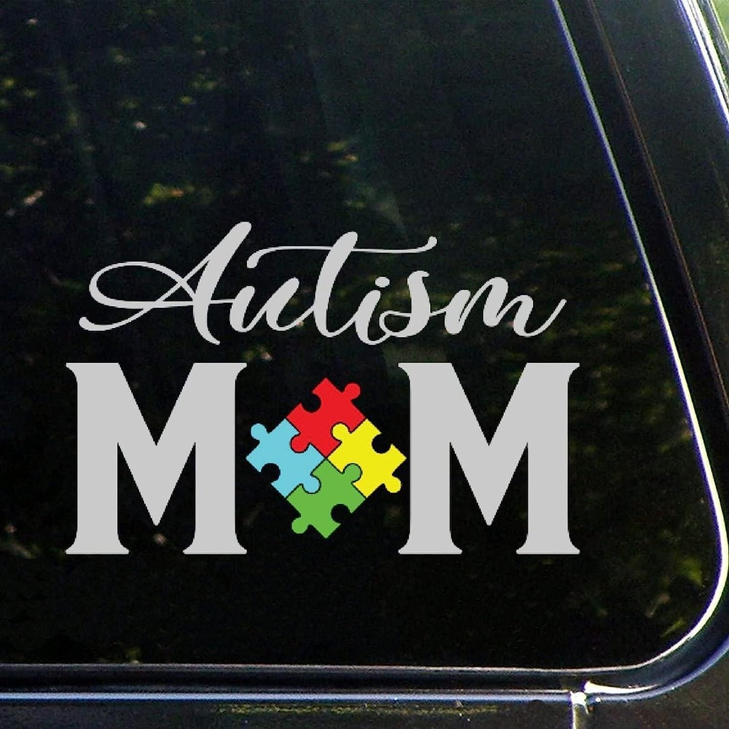 Amazon.com - Persionalized Autism Mom Puzzle Piece Car Decals Stickers ...