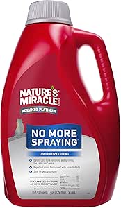 Nature's Miracle Advanced Platinum No More Spraying, 24 onzas, Ayuda a ...