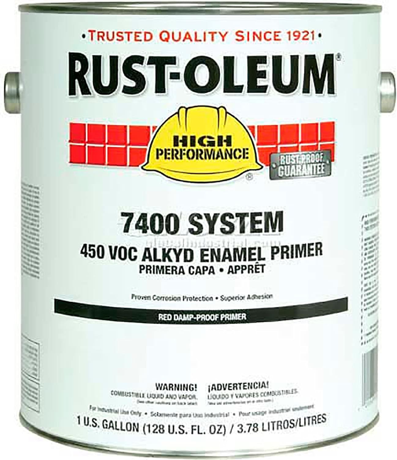 Amazon.com: 7400 Damp-Proof Red Primer FLAT 1 GALLON : Tools & Home ...